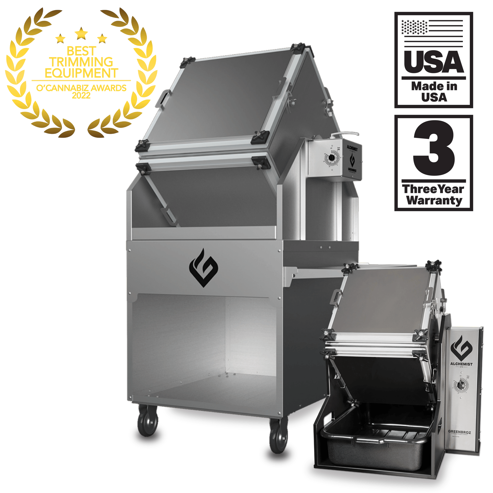 High Quality Dry Sift Tumblers - Press Hash and Produce Top-Shelf Oils